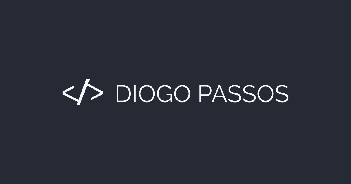 Diogo Passos | Software Engineer